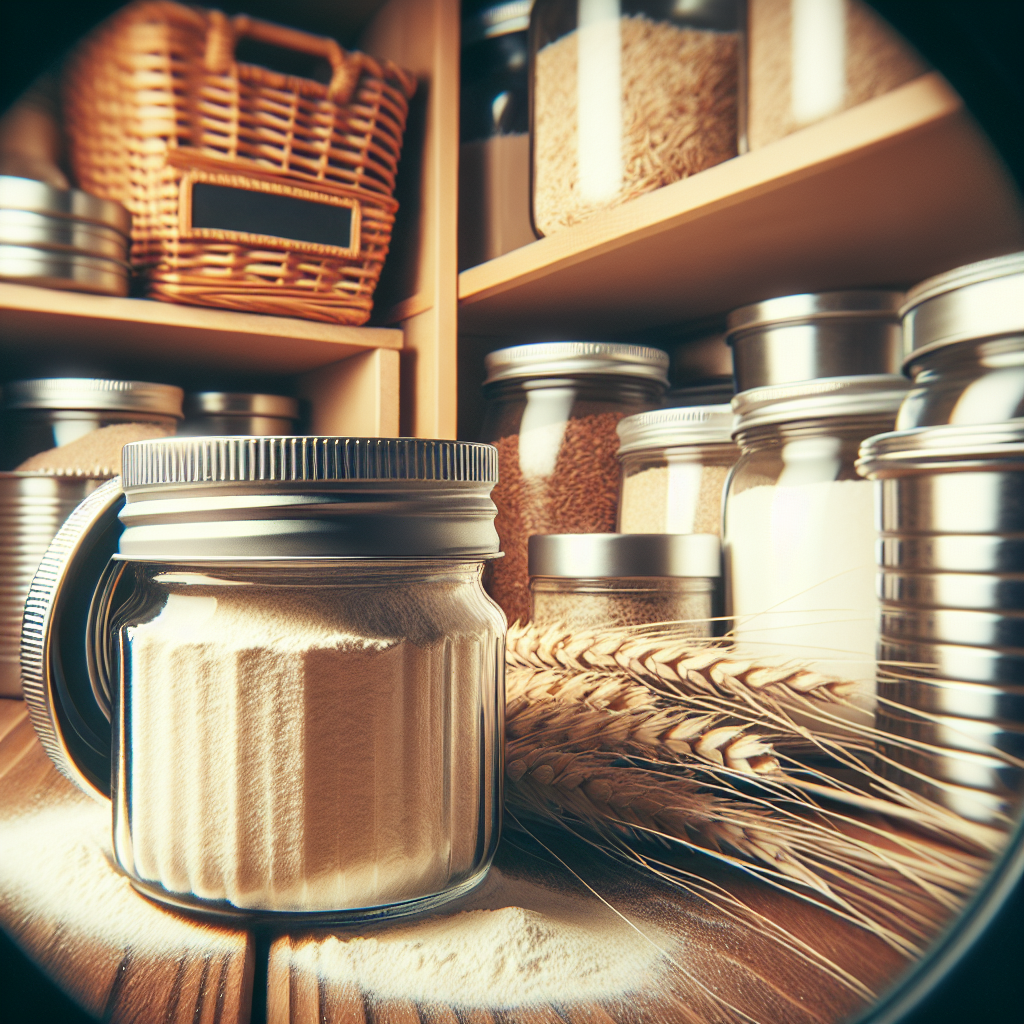 Top Tips For Storing Whole Wheat Flour In Your Pantry