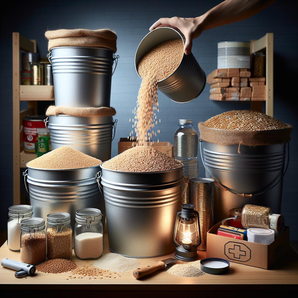 How To Store Grains In Buckets For Family Preparedness