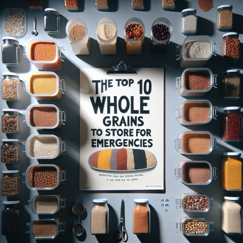 The Top 10 Whole Grains To Store For Emergencies