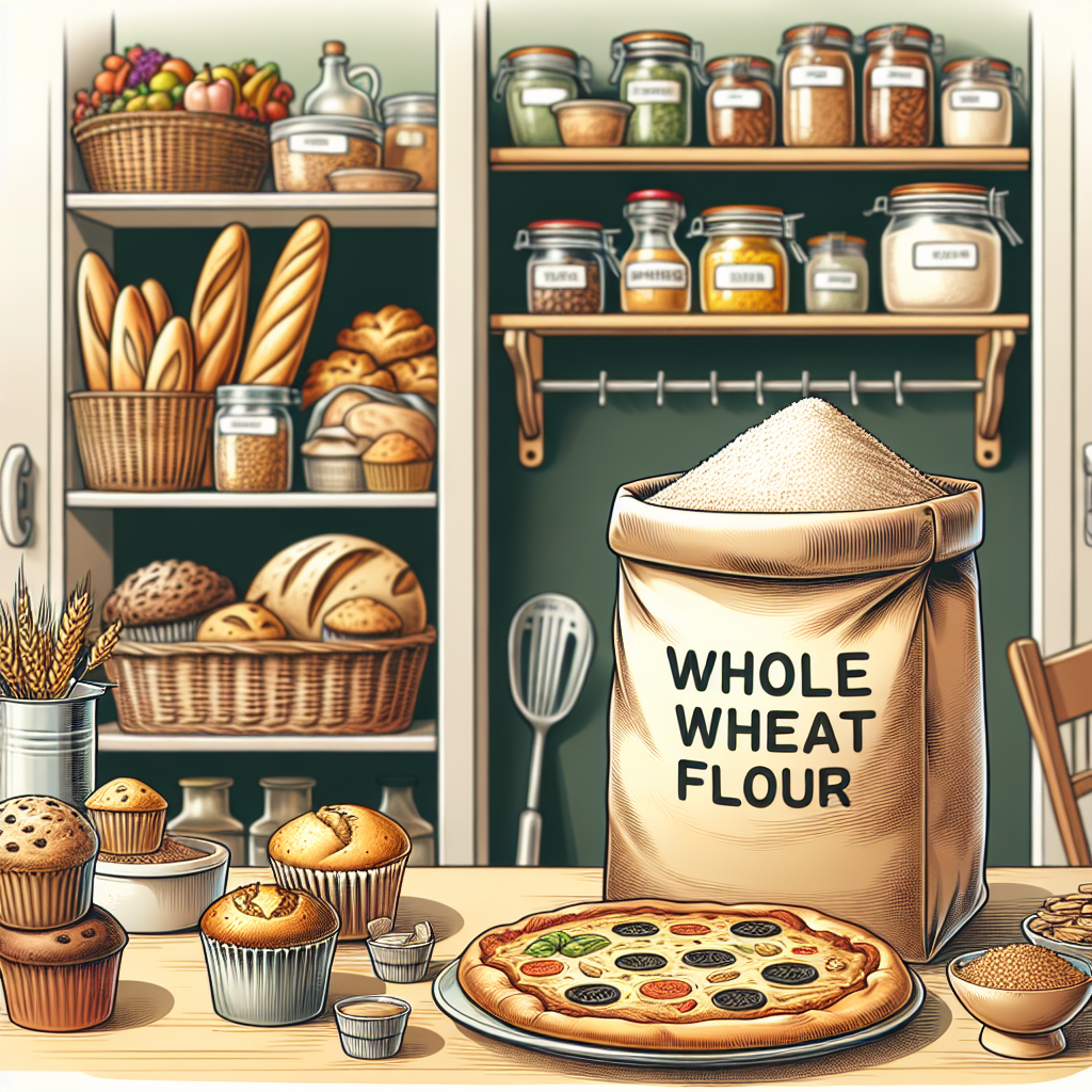 Why Whole Wheat Flour Is A Great Pantry Staple