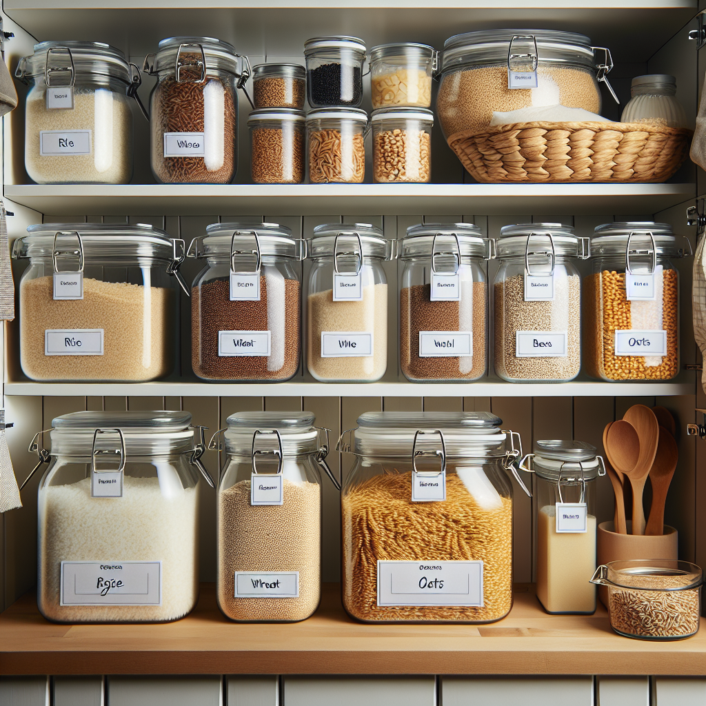 How To Store Grains For A Family Of Four