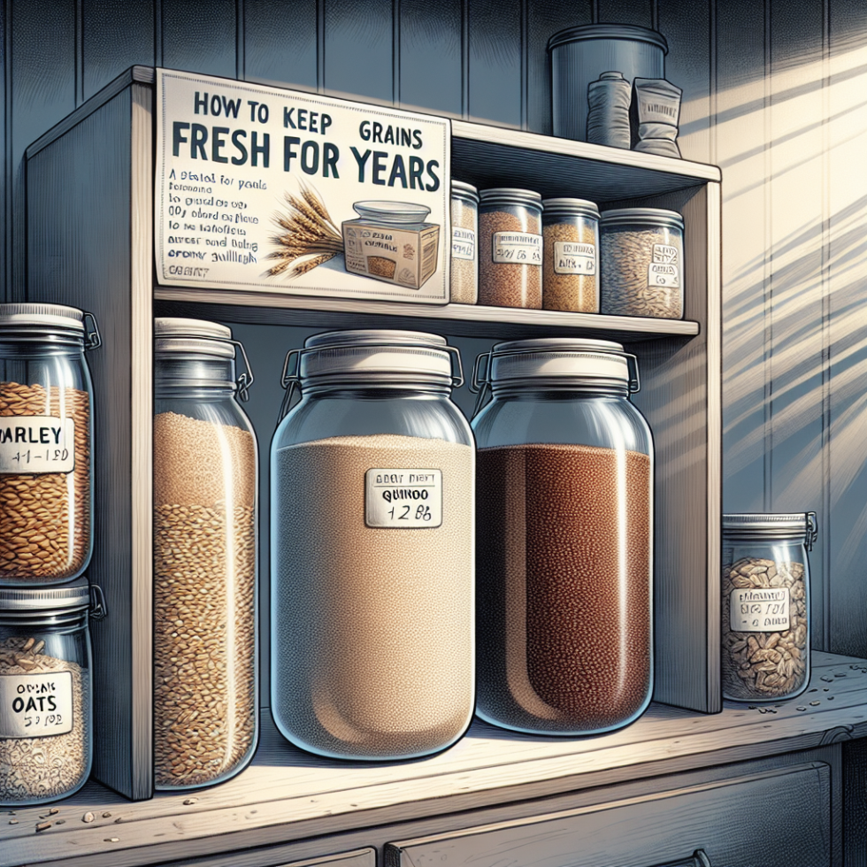 How To Keep Whole Grains Fresh For Years