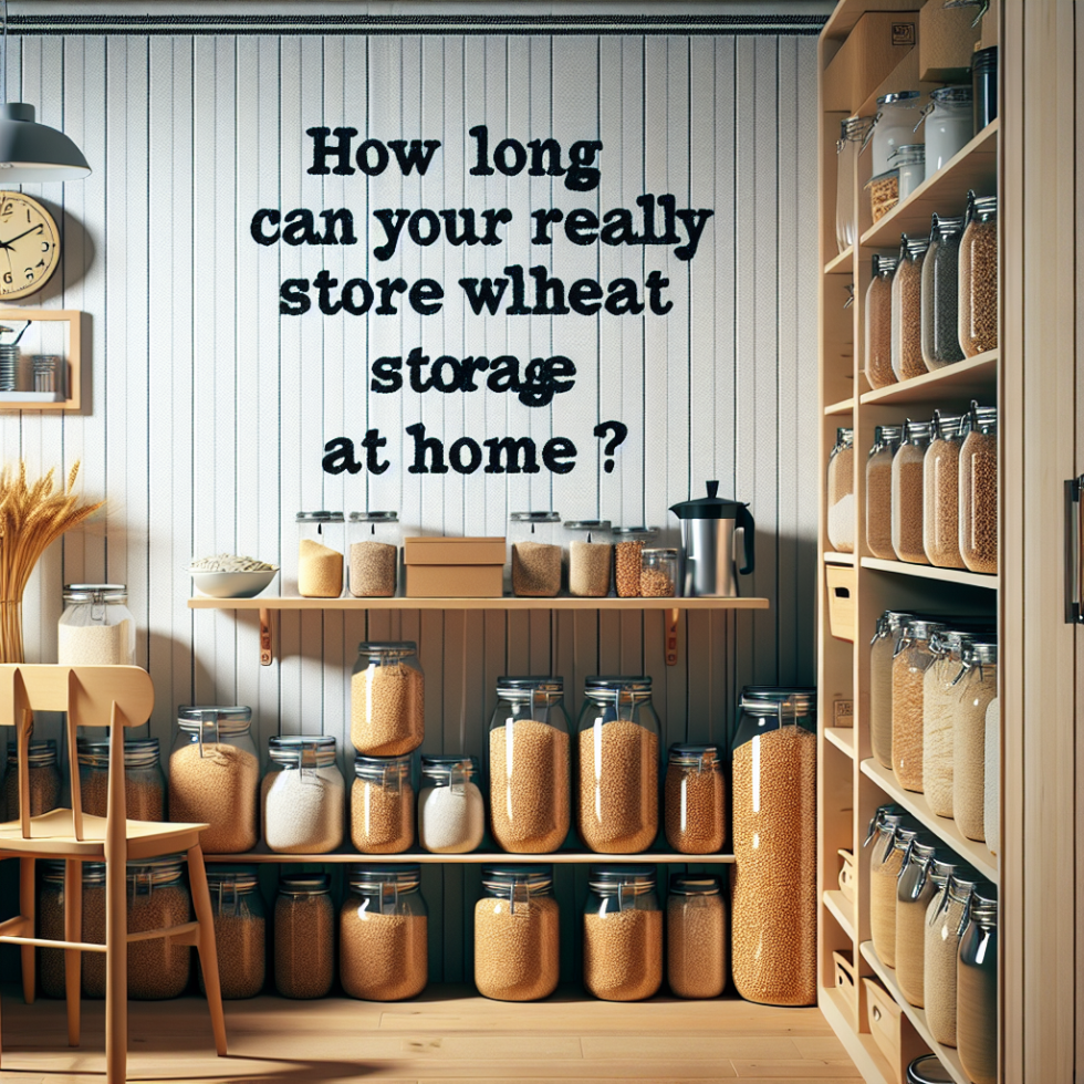 How Long Can You Really Store Wheat At Home?