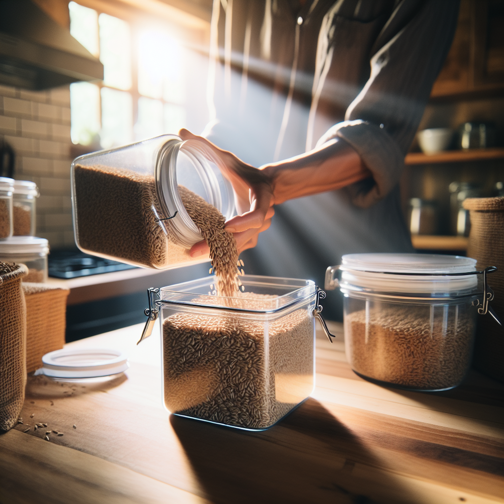 How To Store Whole Wheat In Airtight Containers