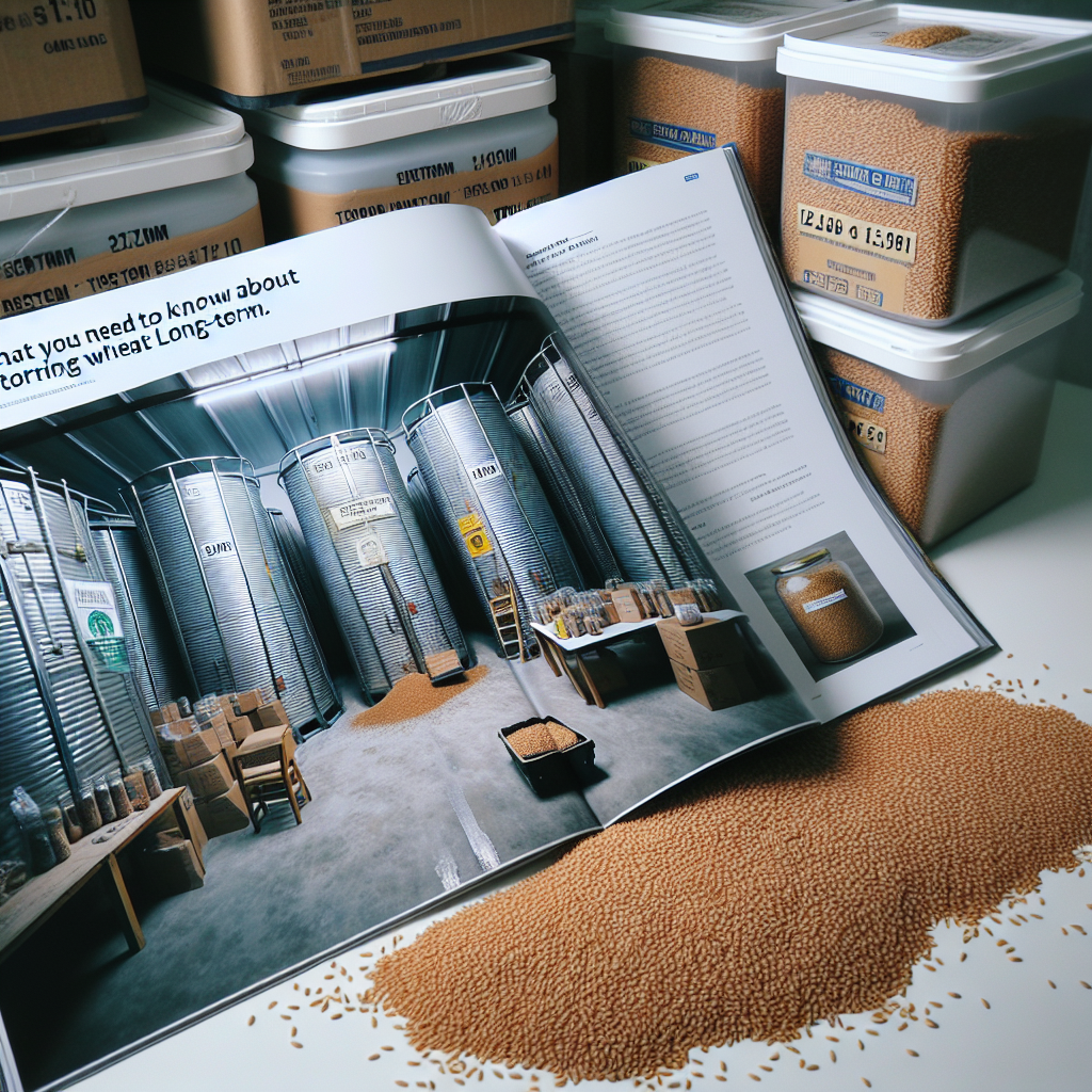 What You Need To Know About Storing Wheat Long-Term