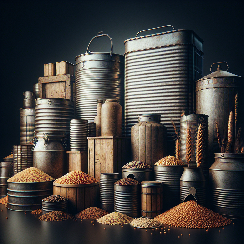 Essential Containers For Effective Long-Term Grain Storage