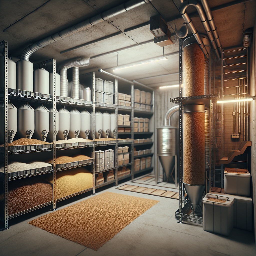 Grain Storage Solutions: How To Utilize Your Basement