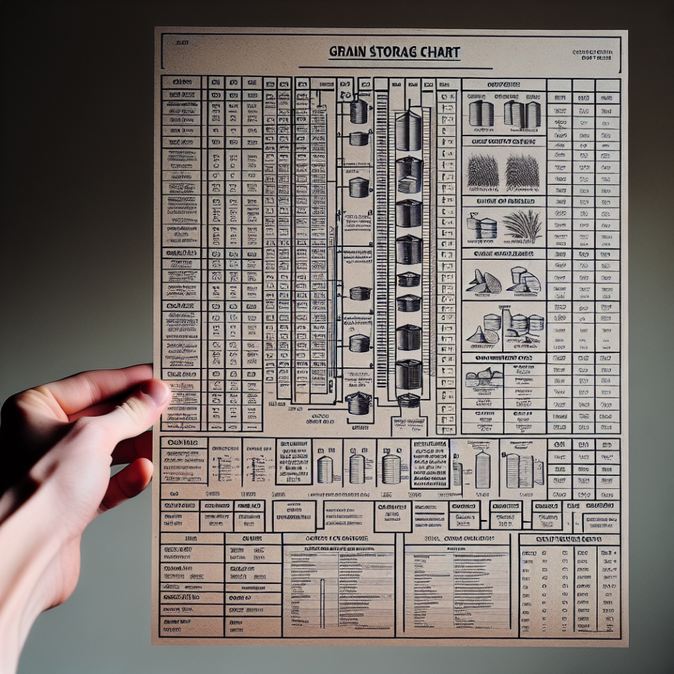 How To Create A Grain Storage Chart For Easy Management