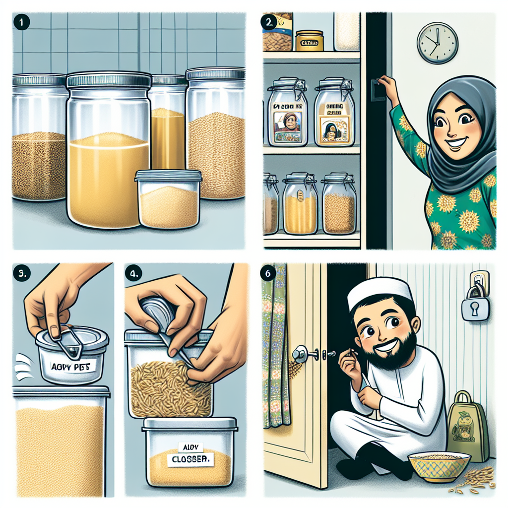 How To Safely Store Grains With Pets In The House
