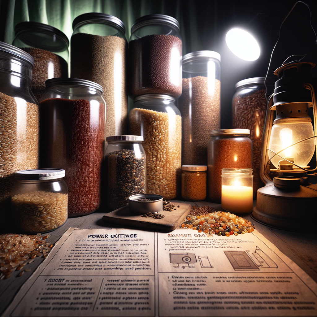 How To Store Grains During Power Outages