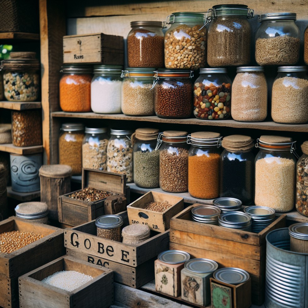 DIY Grain Storage Solutions From Recycled Materials