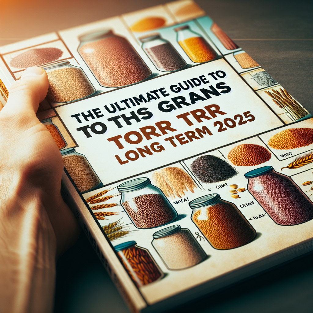 The Ultimate Guide To The 10 Best Grains To Store Long Term In 2025